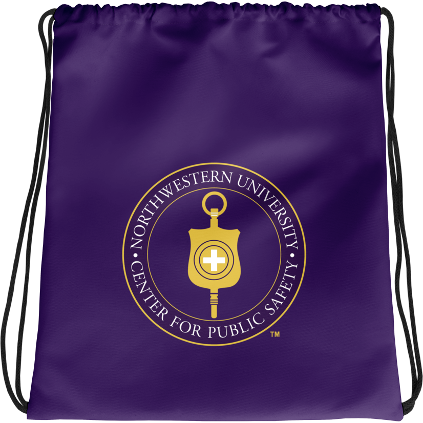 Drawstring bag – Northwestern Center for Public Safety